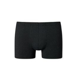 Schiesser Herren Boxershorts "Cotton Casual", Gr. 9, schwarz, Single Jersey, Obermaterial: 95% Baumwolle, 5% Elasthan, Unterhosen, ohne Eingriff,