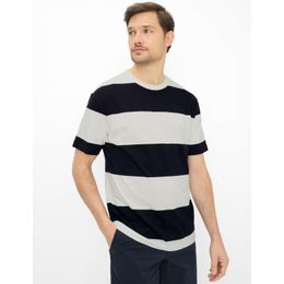 Brax Herren T-Shirt "Style TRAVIS"navy, Gr. M, 98% Baumwolle, 2% Elasthan, Shirts