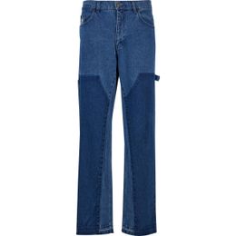 Karl Kani Herren Bequeme Jeans "Karl Kani Karl Kani OG Washed Denim Carpenter Pants"indigo, Gr. 28, unifarben, 100% Baumwolle, Jeans