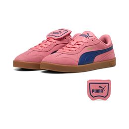 Puma Damen Sneaker "CLUB AZURA SD", Gr. 39wild pink, blau jewel, Leder, unifarben, Schuhe, aus Leder, mit Textil-Innenmaterial, mit Schn&uuml;rung