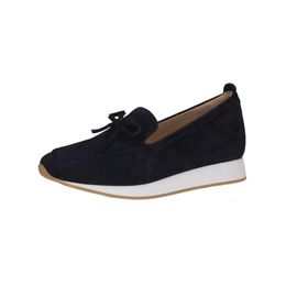 Peter Kaiser Damen Slipper "Peter Kaiser Slipper Veloursleder", Gr. 40dunkelblau, Veloursleder, Schuhe