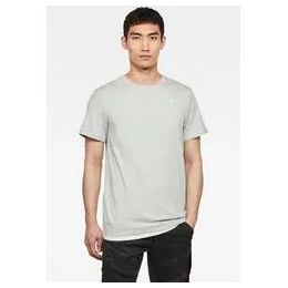 G-Star Raw T-Shirt G-STAR "Base-S T-Shirt", Herren, Gr. XL (56/58), grau (jadeite htr), Jersey, Obermaterial: 100% Baumwolle, unifarben, regular fit normal, Rundhals, Shirts T-Shirt, mit kleinem Logo-Detail