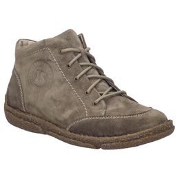 Josef Seibel Damen Schn&uuml;rstiefelette &raquo;Neele 01&laquo; Boots, Komfortschuh mit Wechselfu&szlig;bett, in Weite G beige 36