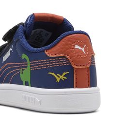 Puma Kinder Sneaker "Smash 3.0 Dino Sneakers Kinder", Gr. 23blau jewel gr&uuml;n fruit amarena orange, Obermaterial: Textil, Synthetik. Futter: Textil.