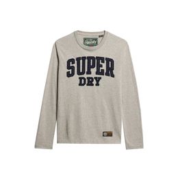Superdry & Co Shirt 'Athletic' Herren Gr&ouml;&szlig;e XXL marine / hellgrau