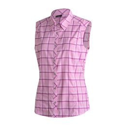 Maier Sports Damen Funktionsbluse "Sana sleeveless", rosa, Gr. 44, 97% Polyester, 3% Elasthan, Blusen, &auml;rmellose Damen Bluse, sommerliches