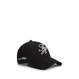 Tommy Hilfiger Unisex Baseball Cap &raquo;TH SCRIPT SOFT 6 PANEL&laquo; mit Logo-Stickerei, Umfang 58 cm