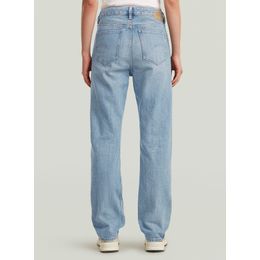 G-Star Raw G-STAR Damen 5-Pocket-Jeans "Iggie Straight Jeans", blau, Gr. 26, Obermaterial: 75% Baumwolle, 25% Baumwolle, Jeans