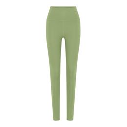 Damen Chinohose "Girlfriend Collective Trousers High-rise"mantis, Gr. XS, Girlfriend Collective, Obermaterial: 79% Polyester, 21% Elasthan, Hosen