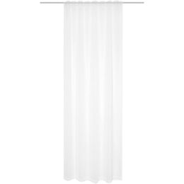 Home Wohnideen Gardine &raquo;DOLLY&laquo; Multifunktionsband 1 Stk. tlg. transparent wei&szlig; Voile, Polyester