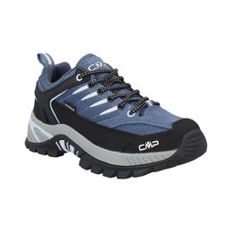 CMP Damen Wanderschuh "RIGEL 2.0 LOW WMN WP TREKKING SHOES", Gr. 36, blau, Leder, Synthetik, Schuhe