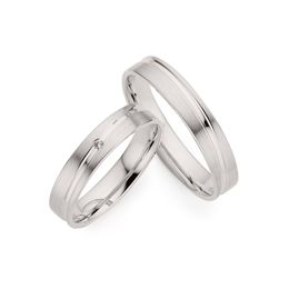 Phoenix PH&Ouml;NIX Damen Trauring "Schmuck Geschenk Silber 925 Trauring Ehering LIEBE versch. Varianten", 63, ohne Brillant, Silber 925 (Sterlingsilber), 4mm,
