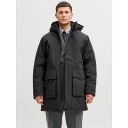 Jack & Jones Jack & Jones Herren Parka &raquo;JPRCCMOON PARKA SN&laquo; mit Kapuze schwarz S