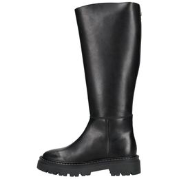 Steve Madden Damen Stiefel "Steve Madden Stiefel Leder", Gr. 41, schwarz, Leder, Schuhe