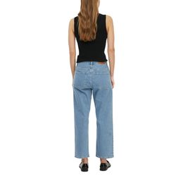 comma, COMMA Damen 5-Pocket-Jeansblau, Gr. 42, unifarben, Denim/Jeans, Obermaterial: 99% Baumwolle, 1% Elasthan, Jeans, mit Stretch