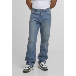 2Y STUDIOS Herren Bequeme Jeans "2Y Studios 2Y Arun Open Hem Straight", blau, Gr. 28, unifarben, 100% Baumwolle, Jeans