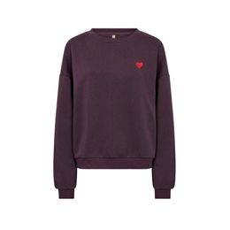soyaconcept Damen Strickpullover "Soya Concept Sweater SC-ANGELIN"5120 plum perfect, Gr. XL, Obermaterial: 60% Baumwolle, 40% Polyester, Pullover