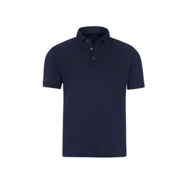 TRIGEMA Herren Poloshirt "TRIGEMA Business-Poloshirt", blau, Basic, Gr. XL, Piqu&eacute;, 100% Baumwolle, Shirts