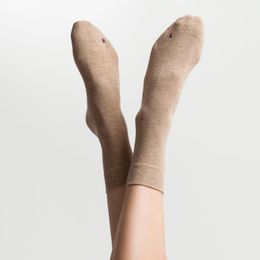 Hudson Damen Socken "AIR PLUSH", Gr. 39beigemeliert, Baumwollmischung, Socken, super weicher Laufkomfort