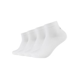 JOOP! JOOP Damen Socken "premium essentials", Gr. 39, wei&szlig;, Baumwollmischung, Socken, mit Logoschriftzug an der Ferse