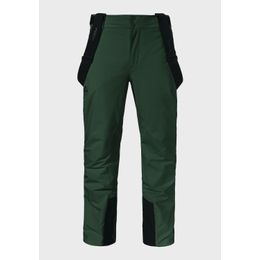 Sch&ouml;ffel SCH&Ouml;FFEL Herren Latzhose "Ski Pants Style Pine MNS"6965, gr&uuml;n, Gr. 54, Oberstoff: Aussenseite: 100% Polyester; (Membran: Polyurethan); Futter Rumpf