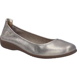 Josef Seibel Damen Ballerina "Fenja 01, champagner", Gr. 40, beige, Obermaterial: 100% Rindsleder Leather cow., Schuhe