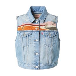 Levi's Levi's Weste Damen Gr&ouml;&szlig;e L hellblau / schlammfarben / orange / rosa
