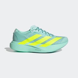 Damen Laufschuh "ADIZERO EVO SL", adidas Performance, Gr. 37, gr&uuml;n, Synthetik, Textil, Schuhe, angelehnt an das Design vom Adios Pro Evo
