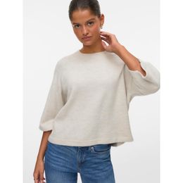 V&eacute;ro Moda Vero Moda Damen Strickpullover &raquo;VMLEFILE 3/4 O-NECK PULLOVER NOOS&laquo; S