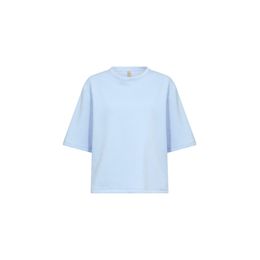 Blusentop soyaconcept "Soya Concept Shirt SC-ANGELIN", Damen, Gr. M, 6250 windsurfer, Obermaterial: 60% Baumwolle, 40% Polyester, Blusen Blusentop