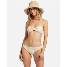 Billabong Damen Bandeau-Bikini-Top &raquo;Check Please&laquo; bunt L, Cup B