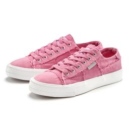 ELBSAND Damen Sneaker "Schn&uuml;rschuh, Stoffschuhe, Textilschuhe, Turnschuh, Freizeitschuh", Gr. 37magenta, Obermaterial: 100% Textilmaterial.