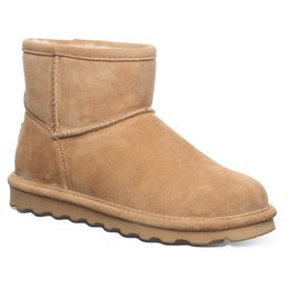 Bearpaw Damen Winterboots "Alyssa", Gr. 37, braun, Veloursleder, Schuhe, Schlupfstiefel mit wasserabweisender NeverWet Impr&auml;gnierung