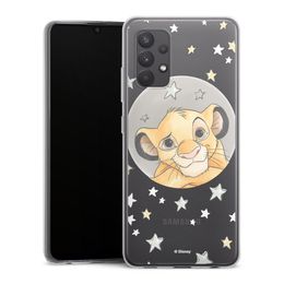 DeinDesign Galaxy A32 4G Handy Silikon H&uuml;lle Case transparent Handyh&uuml;lle Simba Lion King Disney Silikon Case