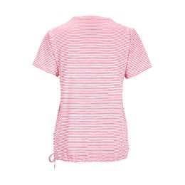 Killtec Damen T-Shirt "WMN TSHRT F"pink, Gr. 34, Obermaterial: 94% Polyester, 6% Elasthan, Shirts, Gestreiftes, schnelltrocknendes Funktionsshirt mit