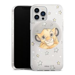 DeinDesign iPhone 13 Pro Max Handy Silikon H&uuml;lle Case transparent Handyh&uuml;lle Simba Lion King Disney Silikon Case