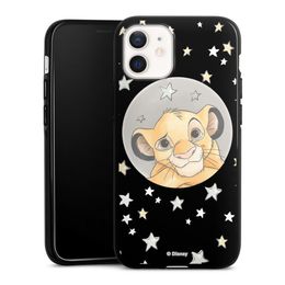 DeinDesign iPhone 12 mini Handy Silikon H&uuml;lle Case schwarz Handyh&uuml;lle Simba Lion King Disney