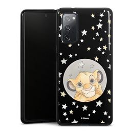 DeinDesign Galaxy S20 FE Handy Silikon H&uuml;lle Case schwarz Handyh&uuml;lle Simba Lion King Disney