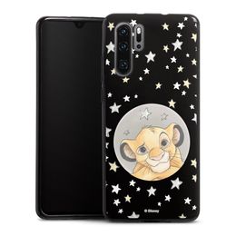 DeinDesign Huawei P30 Pro Handy Silikon H&uuml;lle Case schwarz Handyh&uuml;lle Simba Lion King Disney