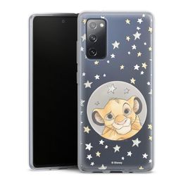DeinDesign Galaxy S20 FE 5G Handy Silikon H&uuml;lle Case transparent Handyh&uuml;lle Simba Lion King Disney Silikon Case