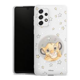 DeinDesign Galaxy A33 5G Handy Silikon H&uuml;lle Case transparent Handyh&uuml;lle Simba Lion King Disney Silikon Case