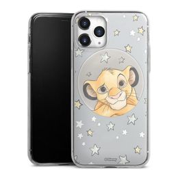 DeinDesign iPhone 11 Pro Handy Slim Case Silikon Handyh&uuml;lle transparent H&uuml;lle extra d&uuml;nn Simba Lion King Disney Silikon Slim Case