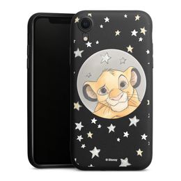 DeinDesign iPhone Xr Handy Premium Silikon H&uuml;lle Handyh&uuml;lle schwarz Case Simba Lion King Disney Silikon Premium Case