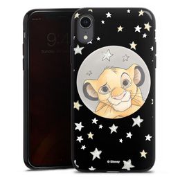 DeinDesign iPhone Xr Handy Silikon H&uuml;lle Case schwarz Handyh&uuml;lle Simba Lion King Disney