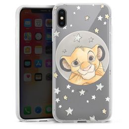 DeinDesign iPhone Xs Max Handy Silikon H&uuml;lle Case transparent Handyh&uuml;lle Simba Lion King Disney Silikon Case