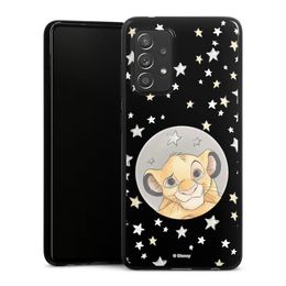 DeinDesign Galaxy A52s 5G Handy Silikon H&uuml;lle Case schwarz Handyh&uuml;lle Simba Lion King Disney