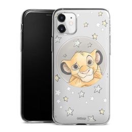 DeinDesign iPhone 11 Handy Slim Case Silikon Handyh&uuml;lle transparent H&uuml;lle extra d&uuml;nn Simba Lion King Disney Silikon Slim Case