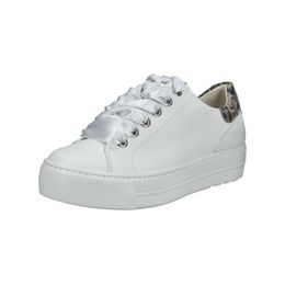 Paul Green Damen Plateausneaker &raquo; Sneaker Leder&laquo; wei&szlig; 39
