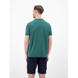Lerros Herren T-Shirt "T-Shirt mit Rundkragen und Cool & Dry Funktion", gr&uuml;n, Gr. XL, 75% Baumwolle, 25% Polyester, Shirts