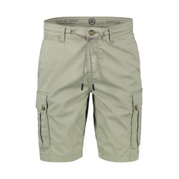 Lerros Herren Cargobermudas "Cargo Bermuda aus hautfreundlichem Baumwollmix", gr&uuml;n, Gr. 36, 66% Baumwolle, 32% Nylon, 2% Elasthan, Hosen